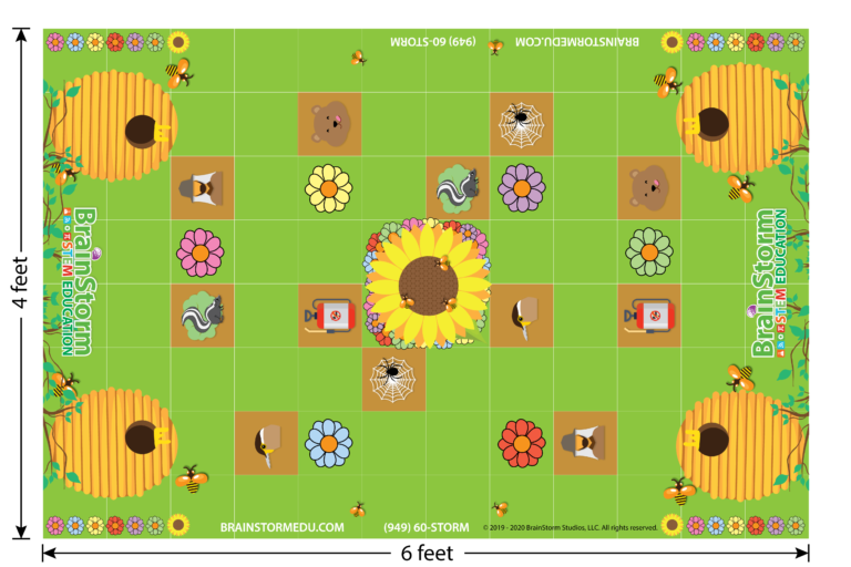 Bee Hive Mat - BrainStorm STEM Education